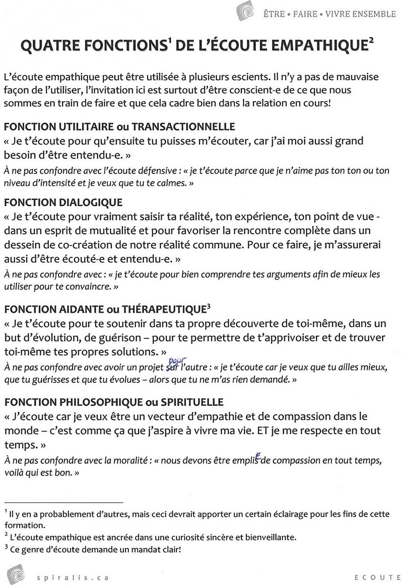 Comprendre sa posture dans un groupe — Wiki des possibles